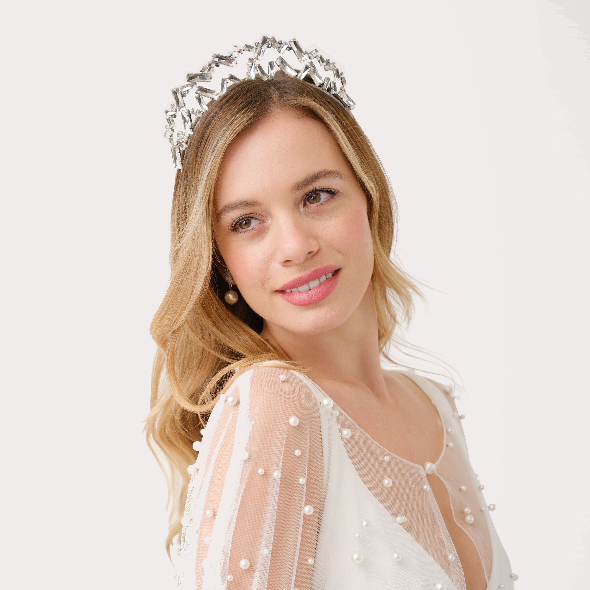 Chrysler double band crystal shards crown | Miss Clemmie – Liberty in Love
