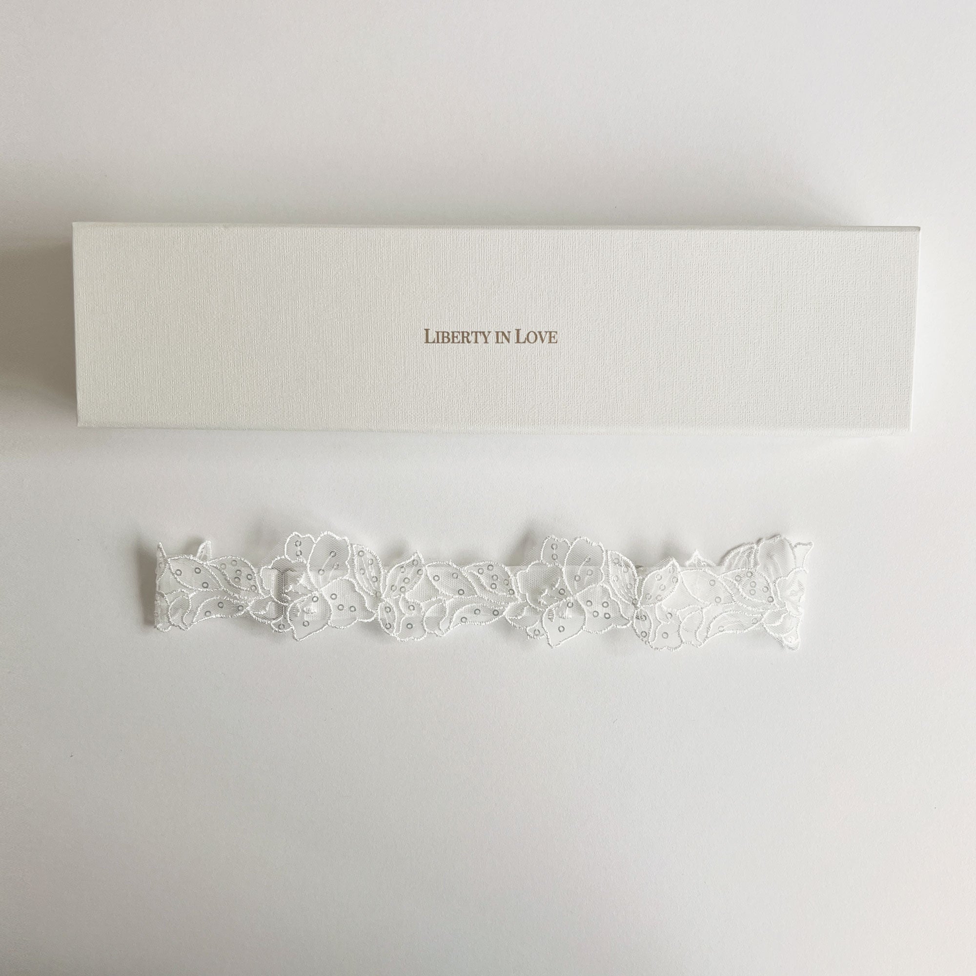 Lulu floral lace garter | Aria – Liberty in Love