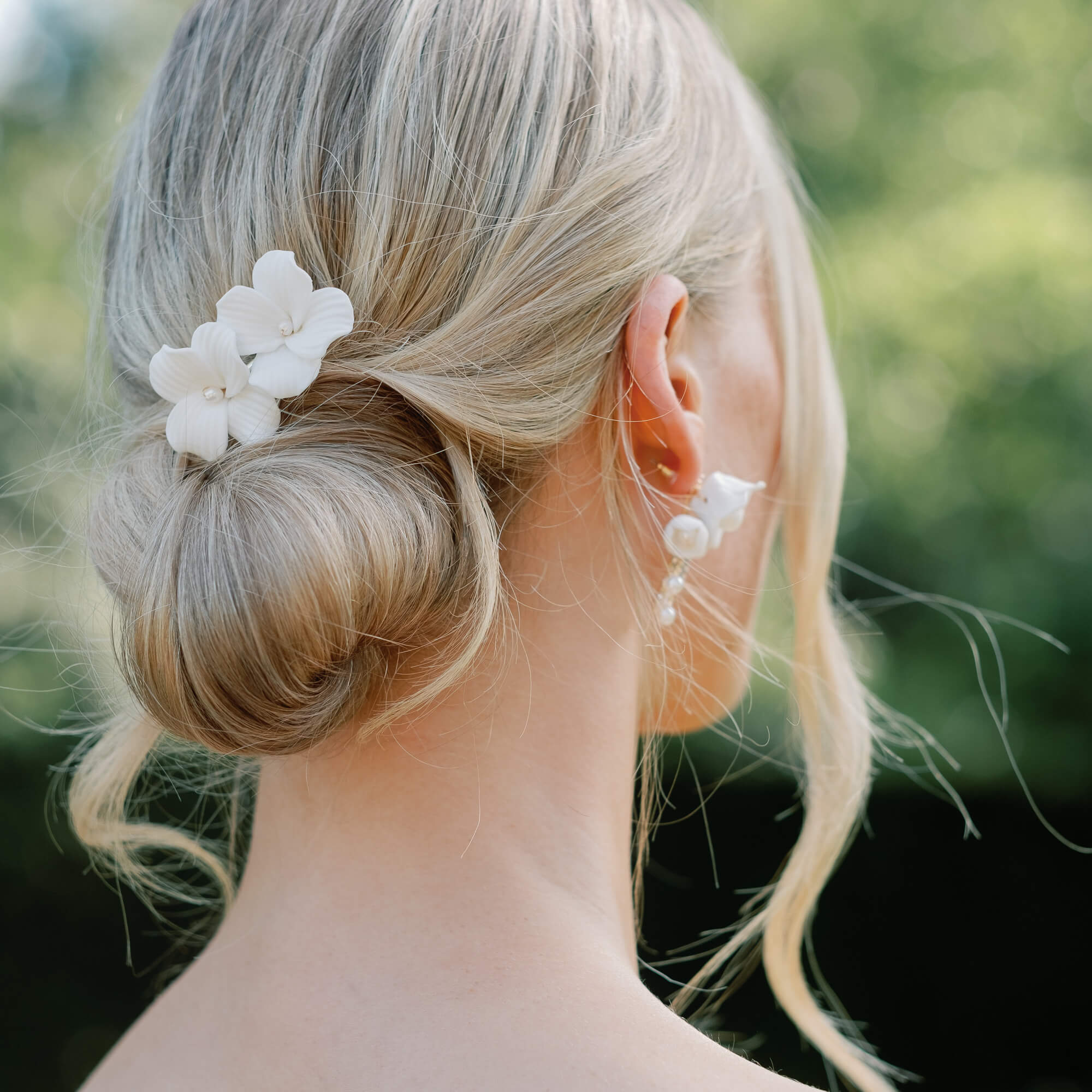 Primarose clay floral hair clip | Aria – Liberty in Love