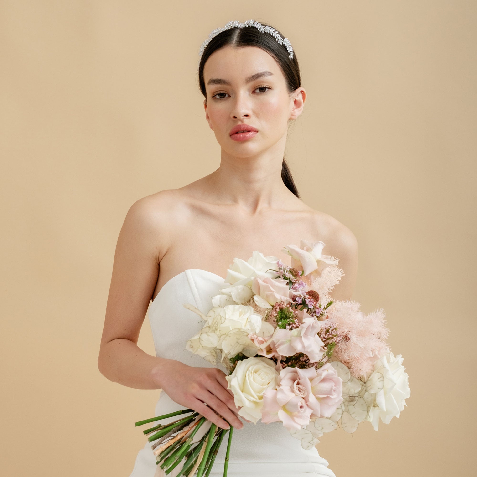 Saint crystal leaves headpiece | Aria – Liberty in Love
