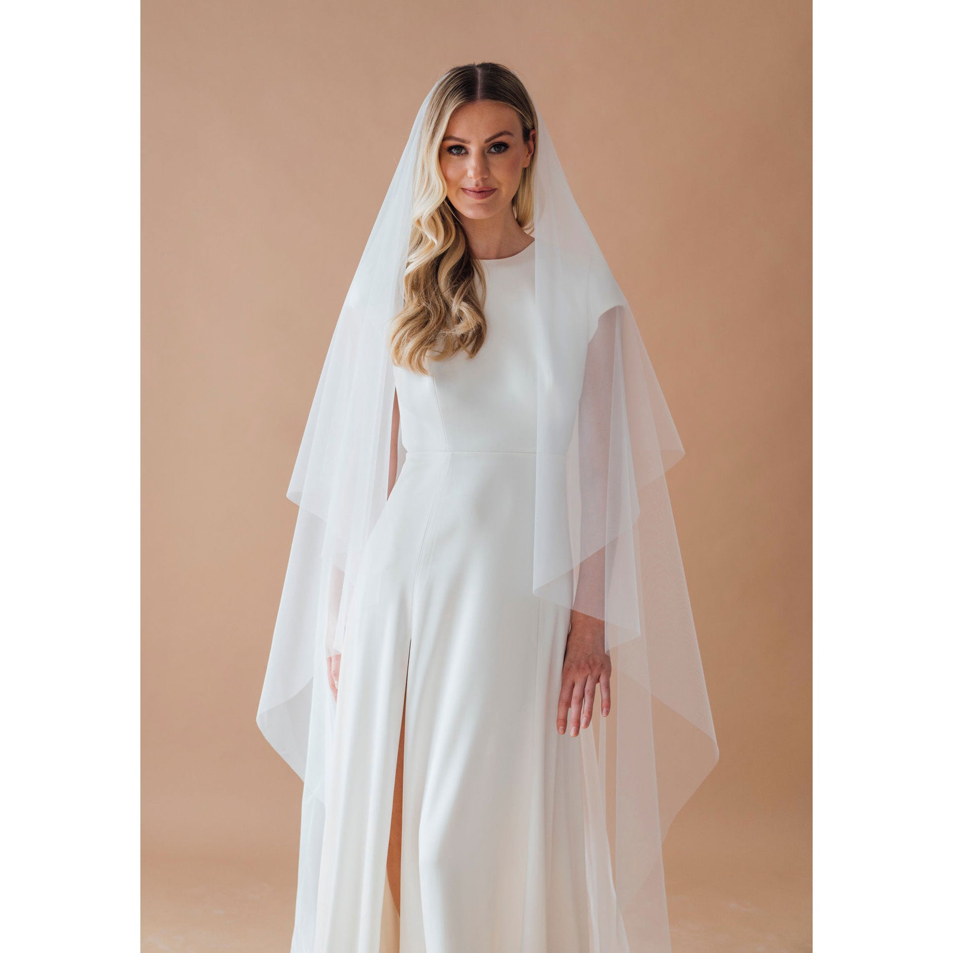 Sophia two-tier cathedral length veil | Rebecca Andrews – Liberty in Love