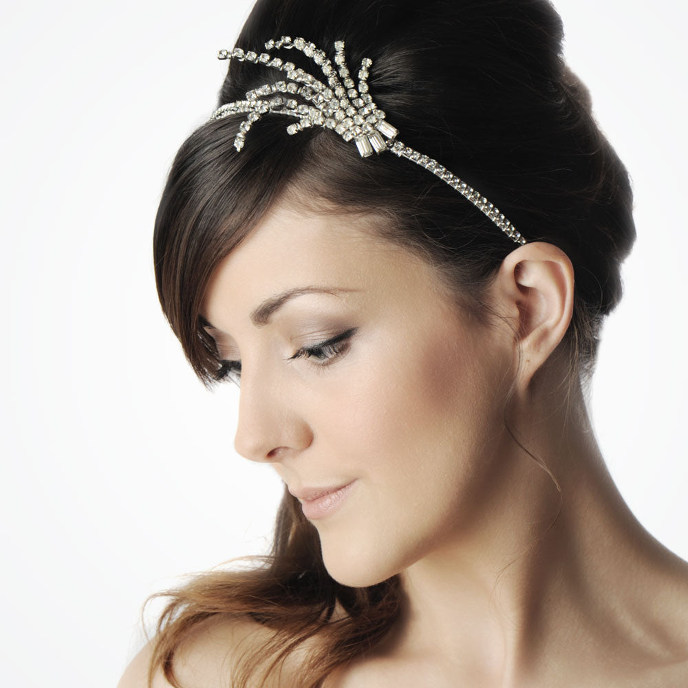Vintage Hollywood shooting star headband | Vintage bridal headband ...