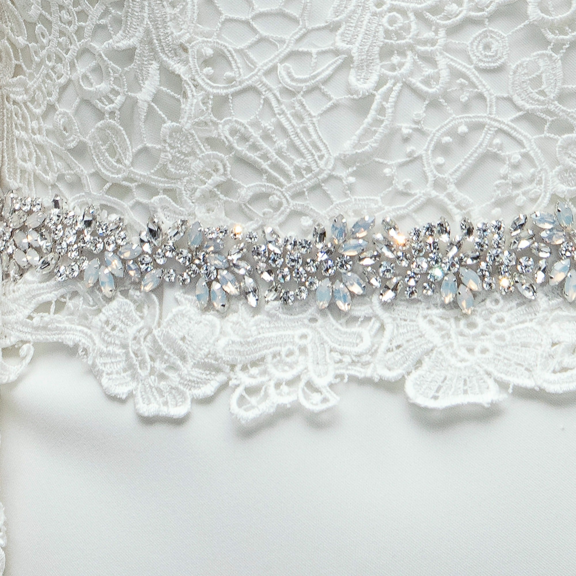 Moonbeam Silver Crystal and Opalescent Belt | Ivory and Co – Liberty in ...