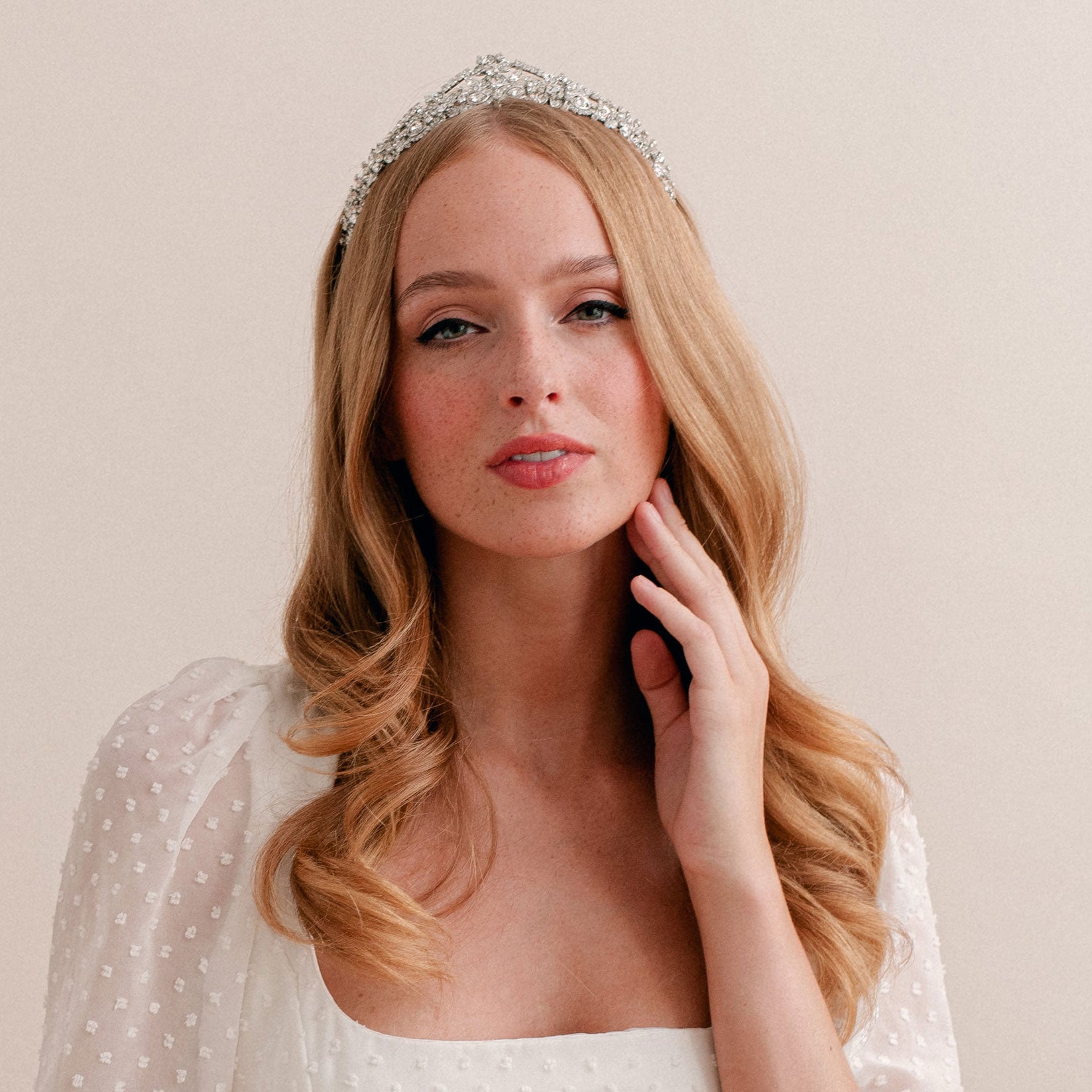Rowena crystal bridal tiara | Ivory & Co – Liberty in Love