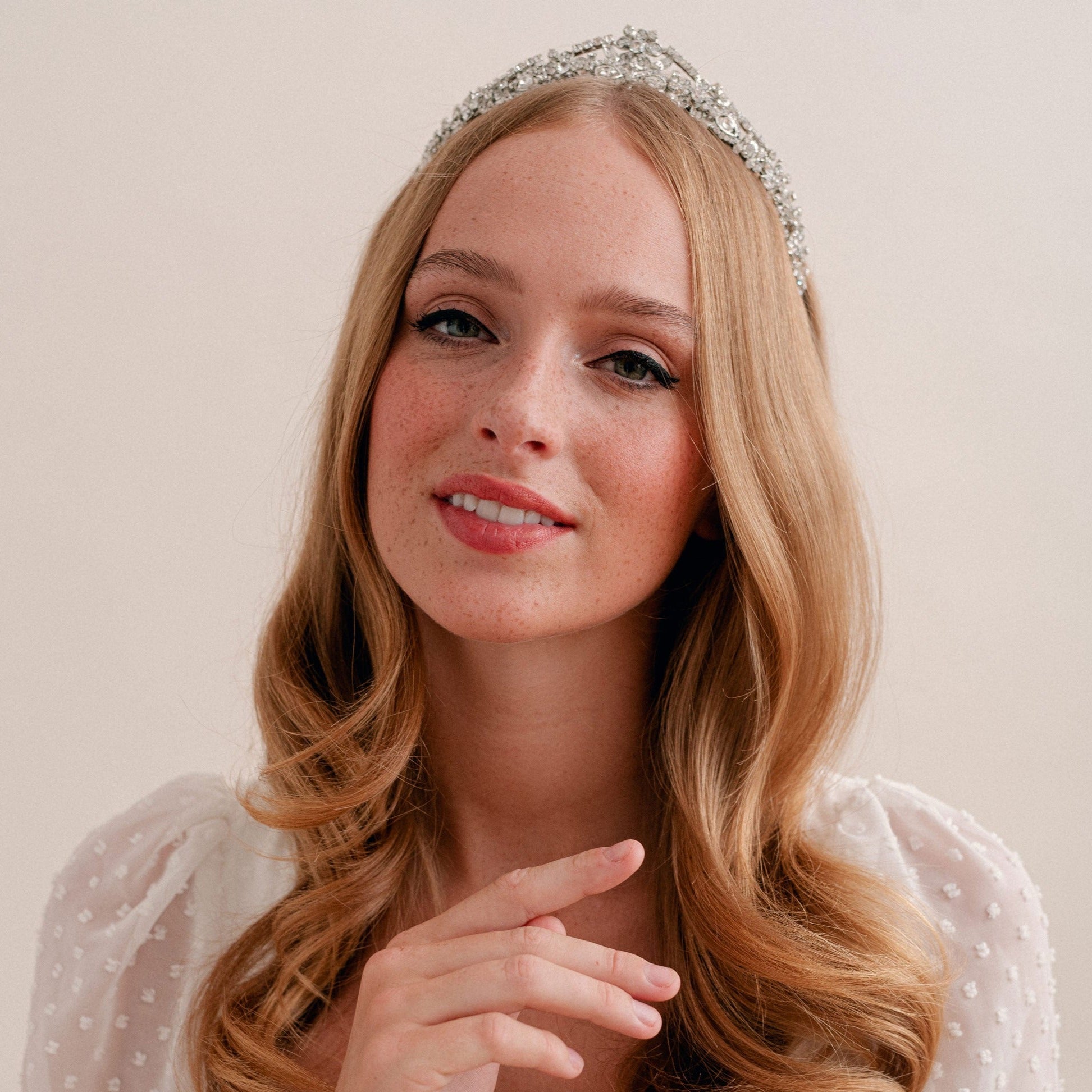 Rowena crystal bridal tiara | Ivory & Co – Liberty in Love