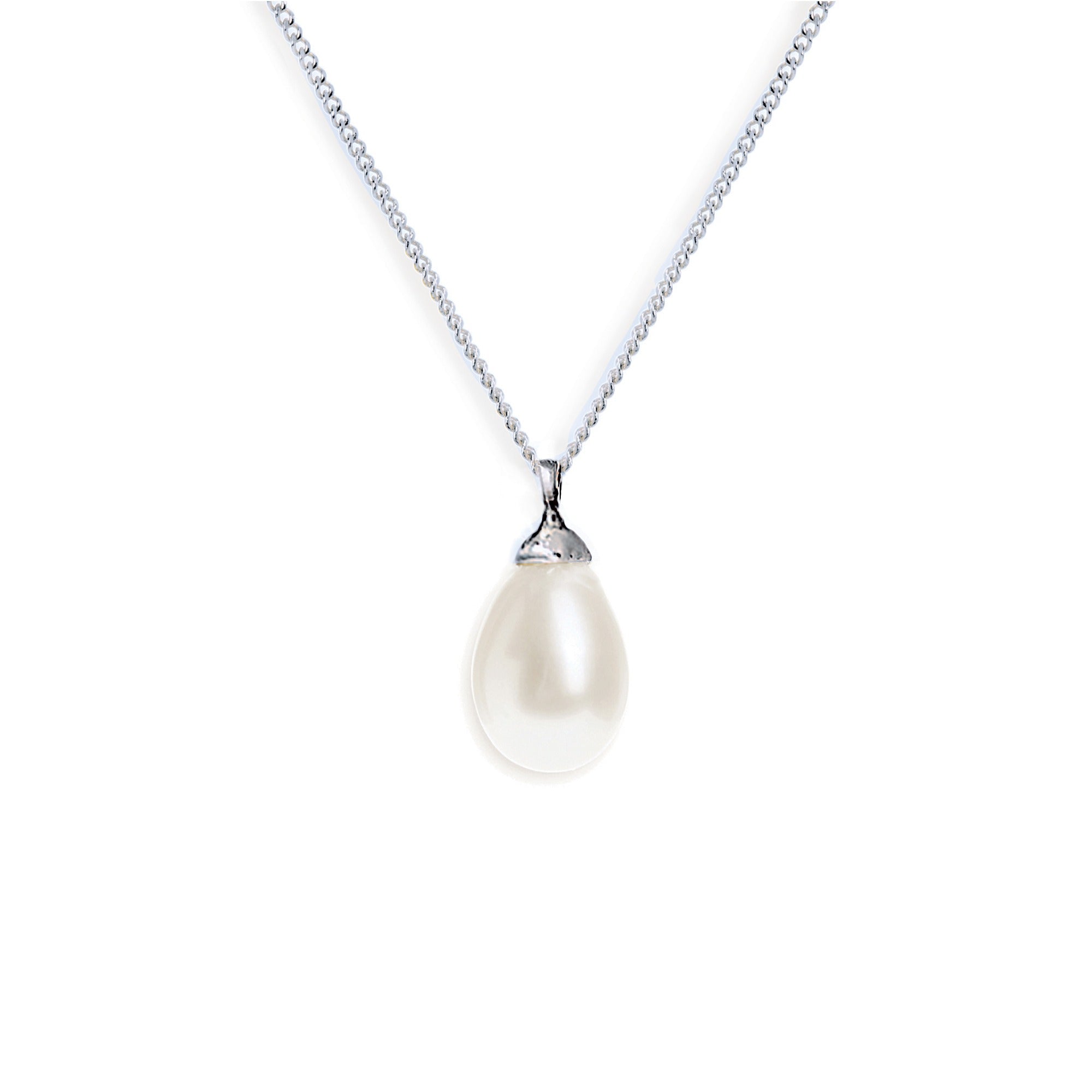 Westbury pearl drop pendant (silver) | Ivory & Co – Liberty in Love