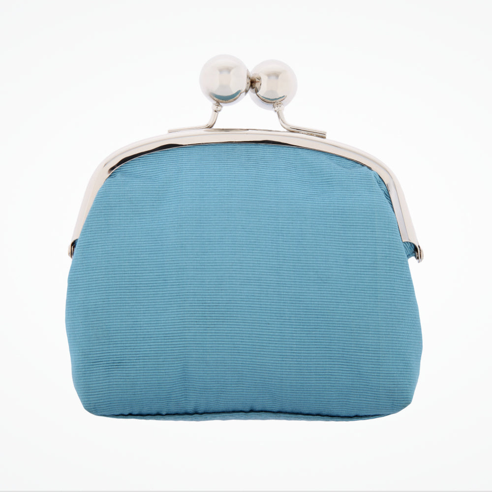 Something blue for the small bride purse | Blue coin purse | Martine ...