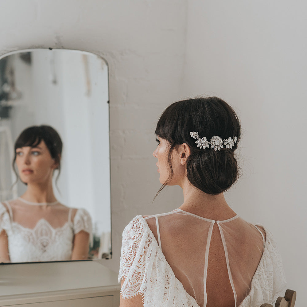 Draped jewels headpiece | Flute | Halo and Co – Liberty in Love