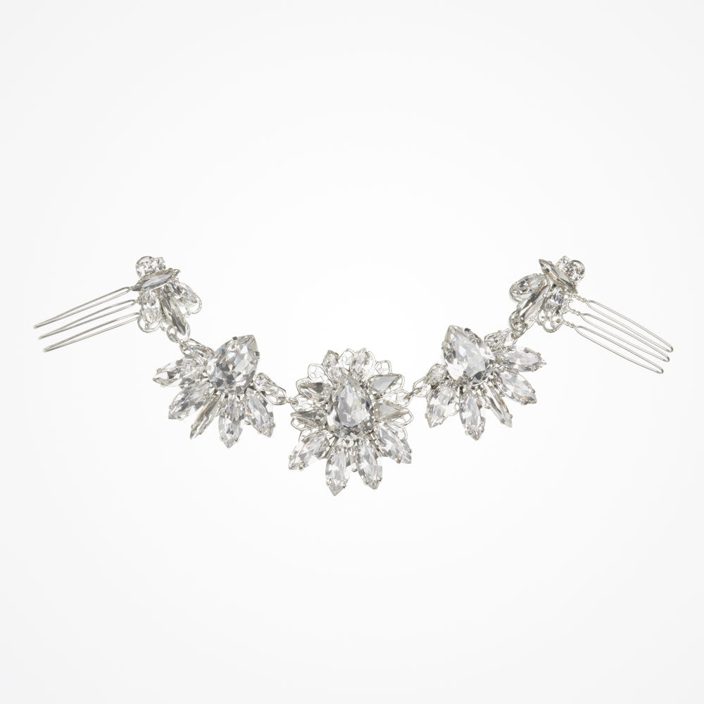 Draped jewels headpiece | Flute | Halo and Co – Liberty in Love