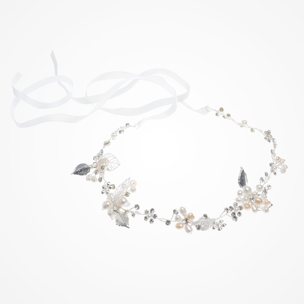 Clustered pearl blossom silver hair vine | Posy | Lily Bella – Liberty ...